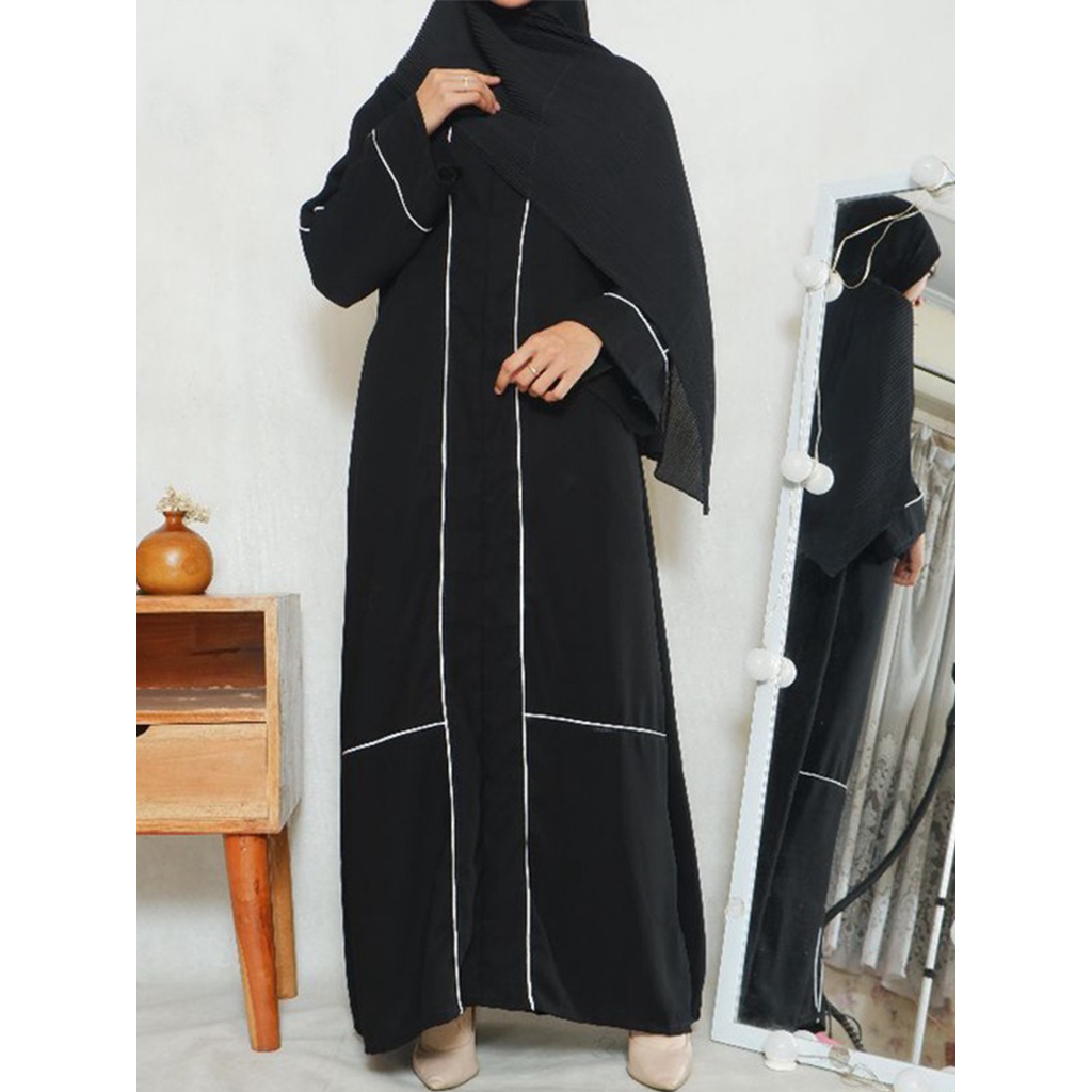 Jual GAMIS ABAYA TURKEY PROMO -Abaya arab terbaru-gamis hitam remaja kekinian-abaya pita badan ...