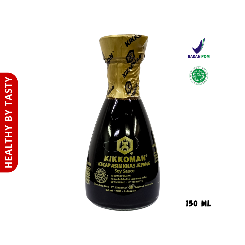 Jual Kikkoman Kecap Asin Kecap Jepang Kikkoman Soy Sauce 150 ml ...