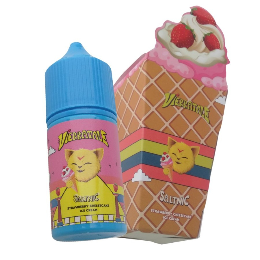 Jual Vierratale Strawberry Cheesecake Ice Cream Salt Nic 30ML by Vierra ...