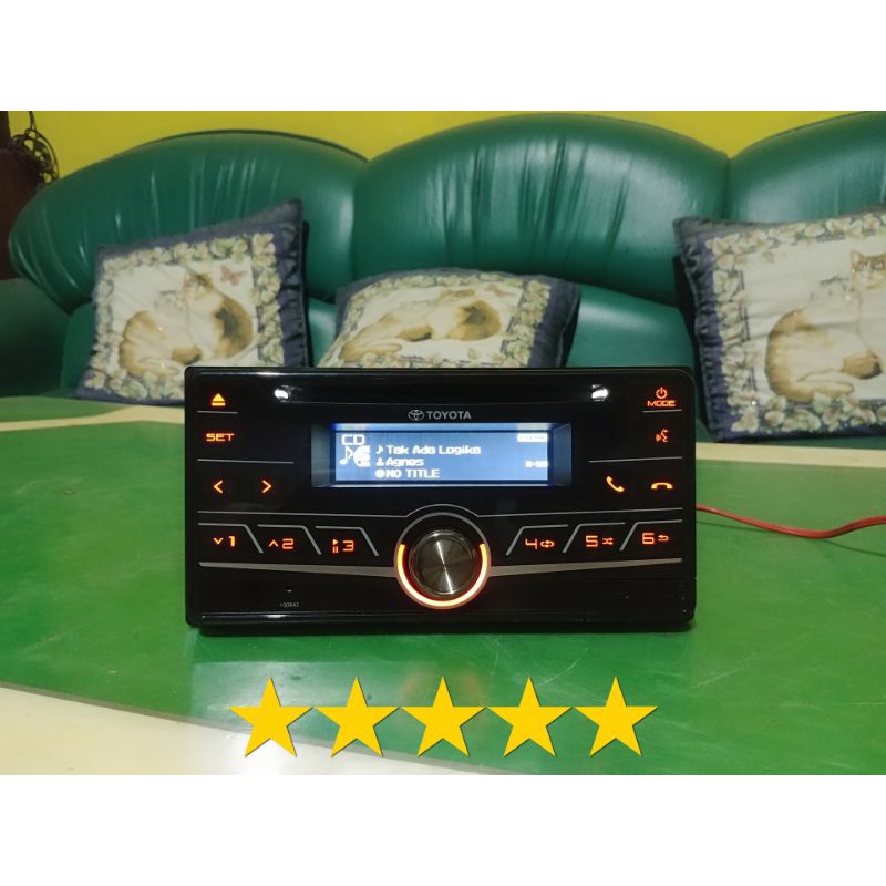 Jual Head unit Fujitsu Ten TOYOTA normal semua bluetooth usb dll ...