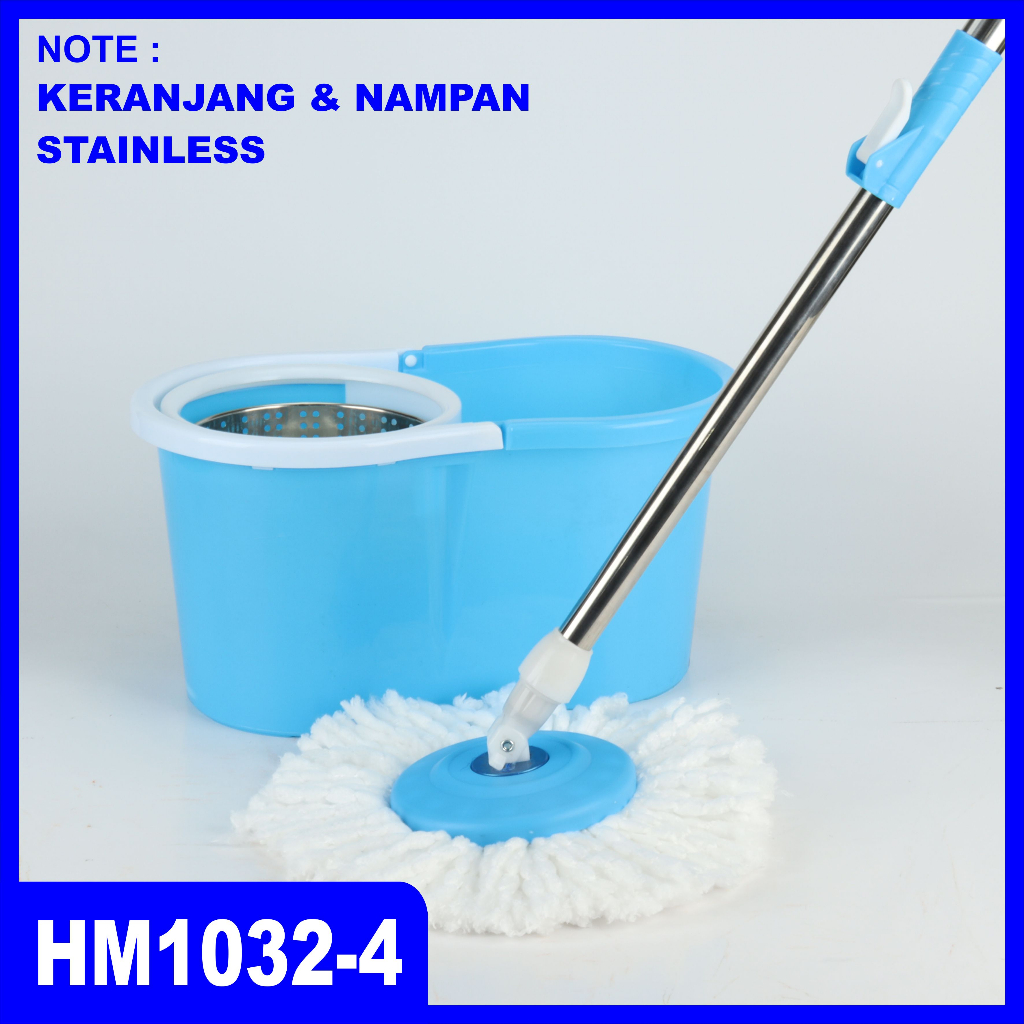 Jual SET Alat Pel Lantai Super Mop Putar Alat Pel Otomatis Pel ...