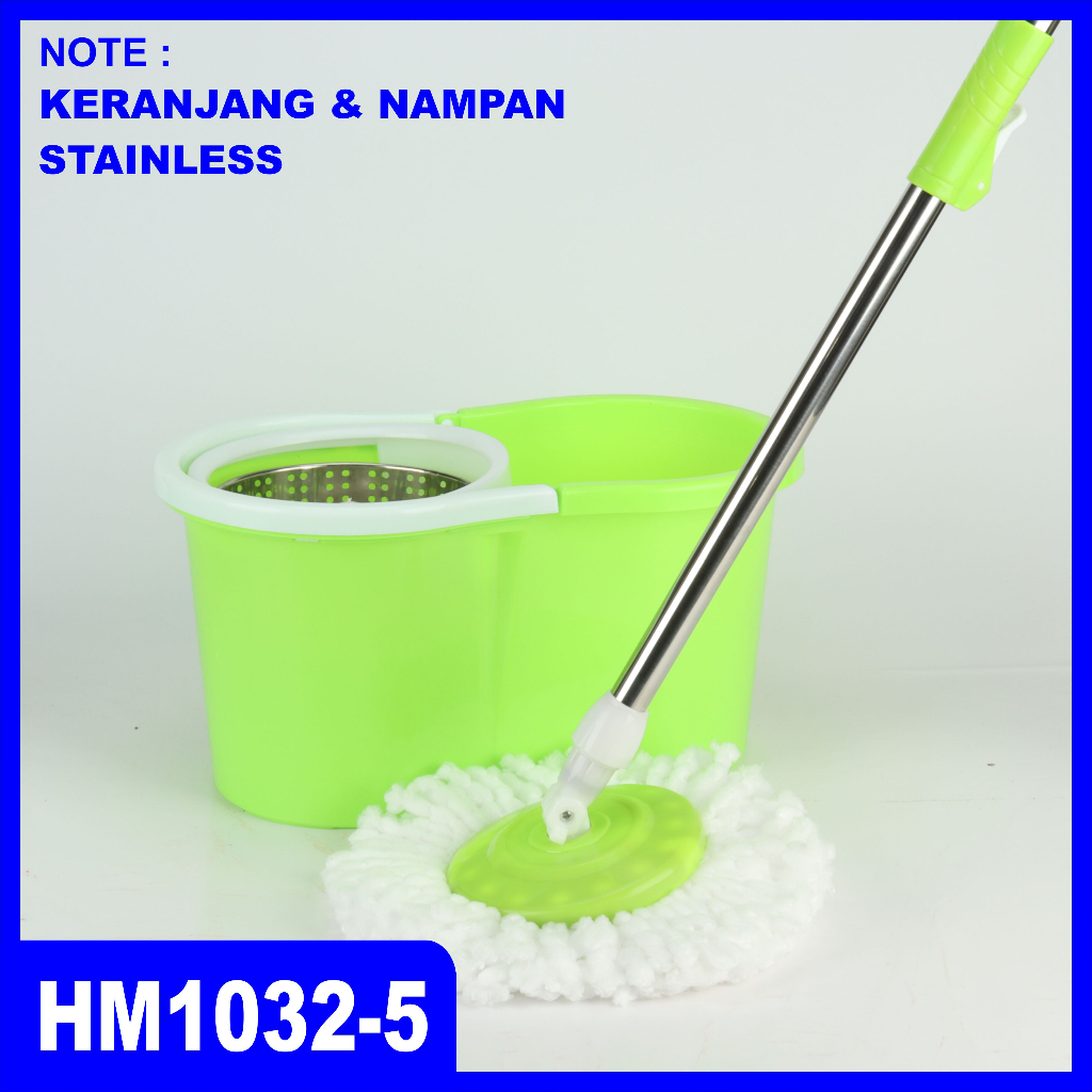 Jual SET Alat Pel Lantai Super Mop Putar Alat Pel Otomatis Pel ...