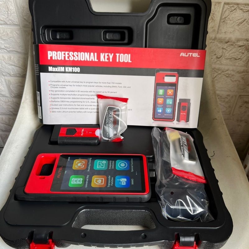 Jual Alat Immobilizer Bikin Kunci Baru Duplikat Add Key Hapus Key Programmer Autel MaxiIM KM100 ...