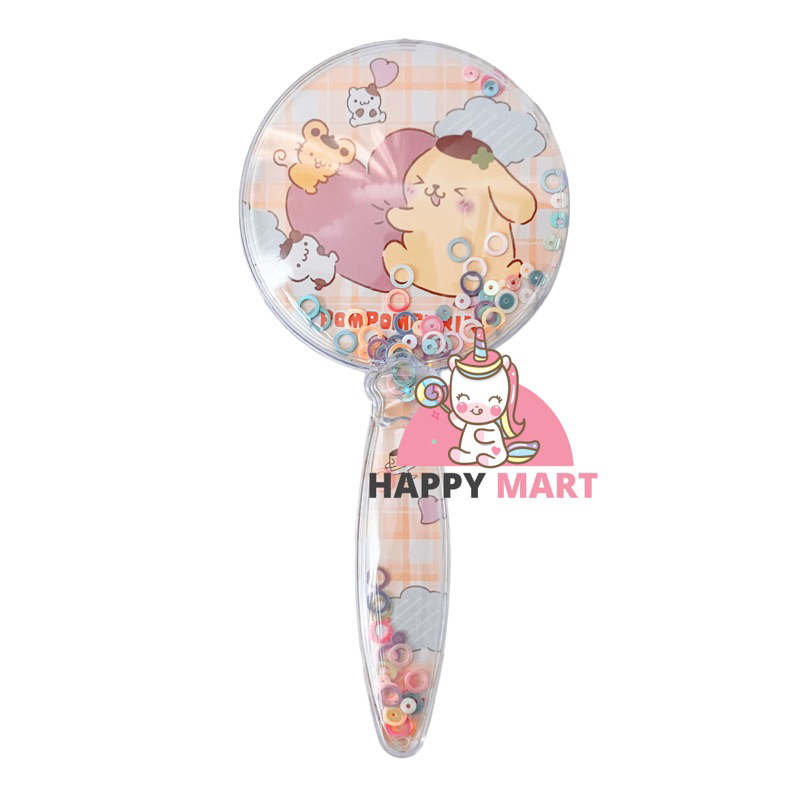 Jual sisir sparkling BULAT sanrio kuromi / melody / cinnamoroll ...