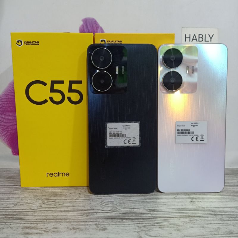Jual REALME C55 6/128 & 8/256GB SECOND FULLSET | Shopee Indonesia