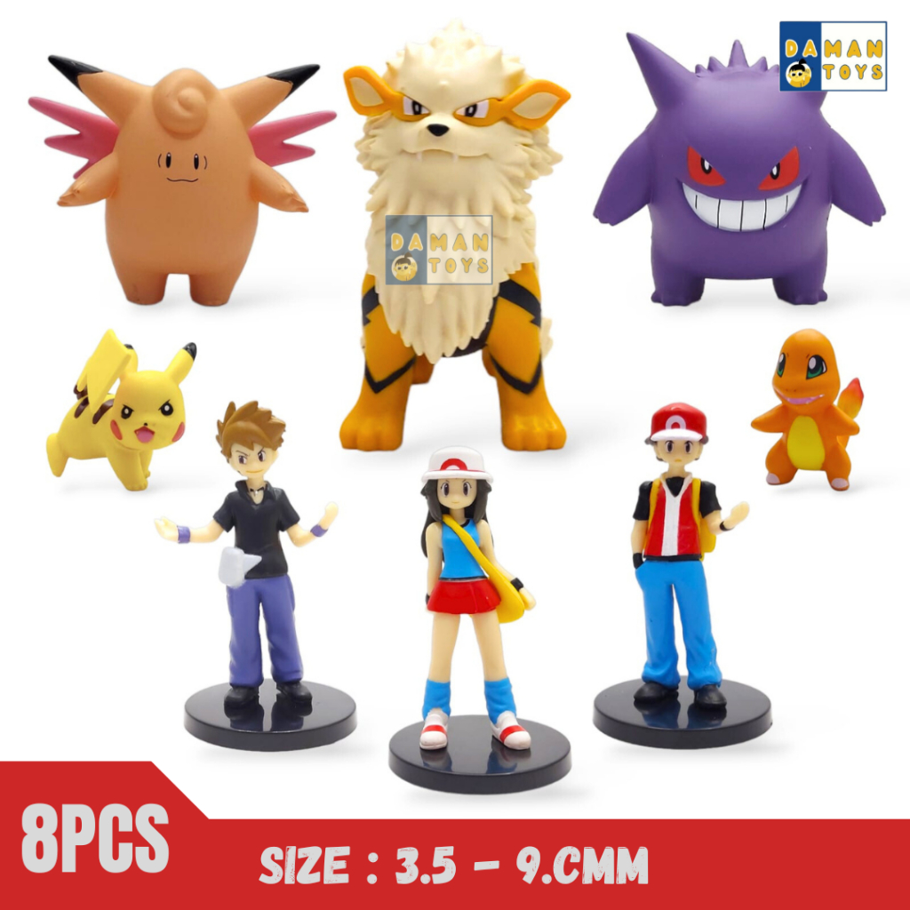 Jual Mainan Action Figure Pokemon Legendaris Charizard Mewtwo Venusaur ...