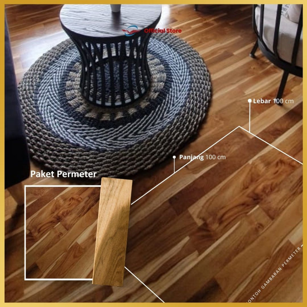 Jual Lantai Kayu Jati Grade B/Produk Flooring Jati/Lantai Kamar Tidur ...