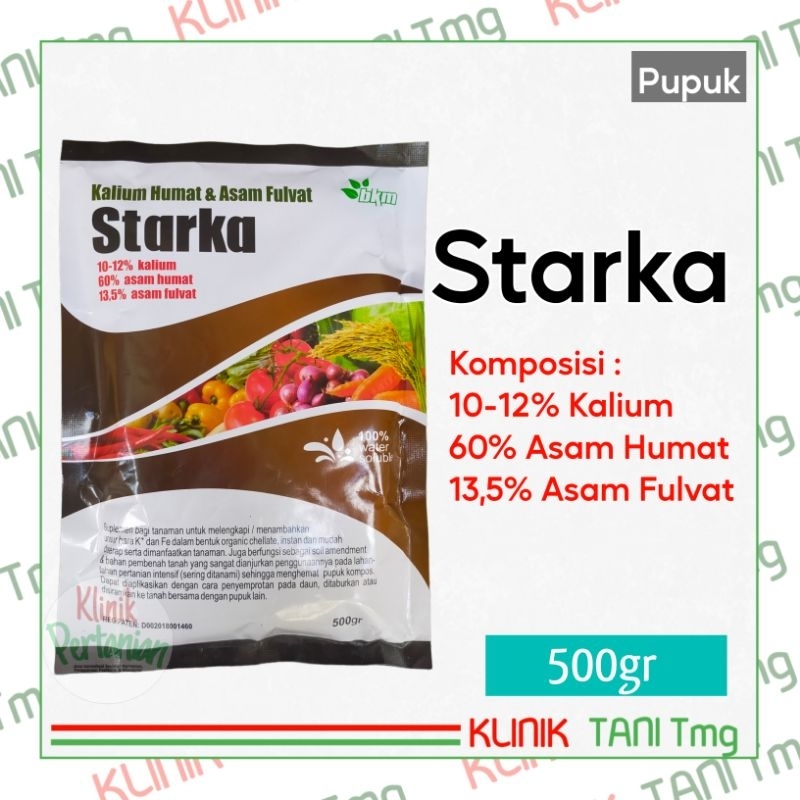 Jual STARKA - 500gr | PUPUK KALIUM HUMAT & ASAM FULVAT | PUPUK PEMBENAH ...