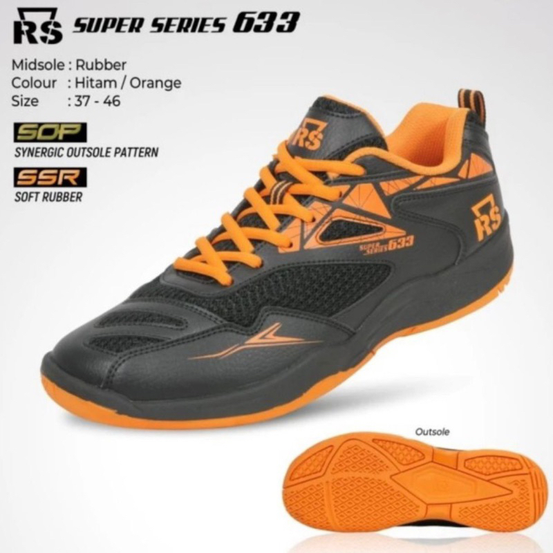 Jual SEPATU BADMINTON RS SUPER SERIES 633 ORIGINAL | Shopee Indonesia