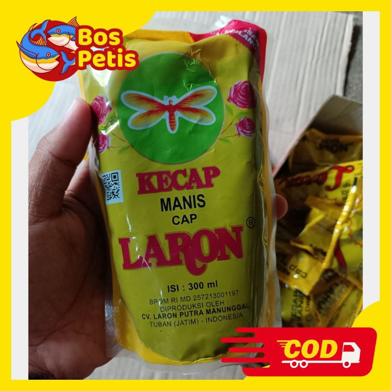 Jual BP (300 ml) Kecap manis CAP LARON TUBAN Kecap manis (ASLI TUBAN ...