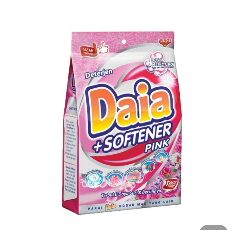 Jual Stiker Daia Softener pink 2 x 800 g | Shopee Indonesia