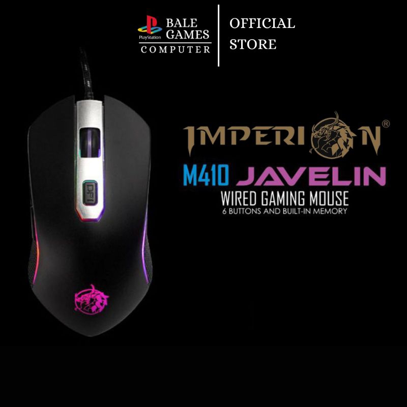 Jual Mouse Macro Gaming RGB Imperion Javelin M410 / Mouse Makro JAVELIN ...