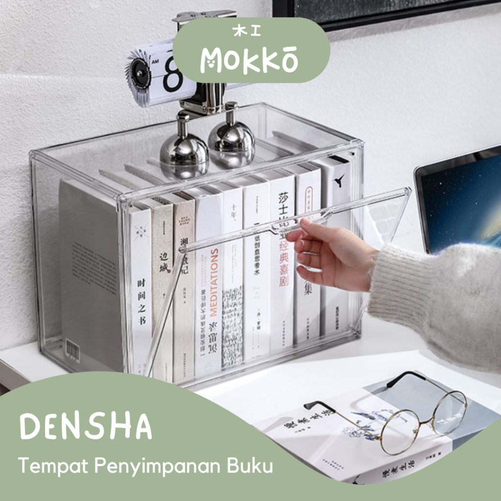 Jual MOKKO - DENSHA Organizer Majalah Estetika Kotak Laci Serbaguna ...