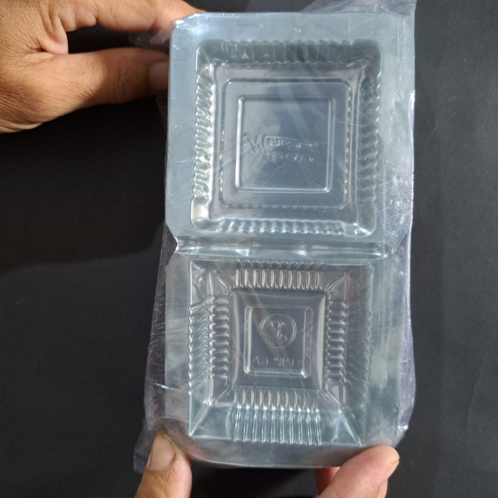 Jual 1 PAK 100 pcs MIKA 6 BOLU MIKA PLASTIK MIKA 6 WEETAN untuk tempat ...