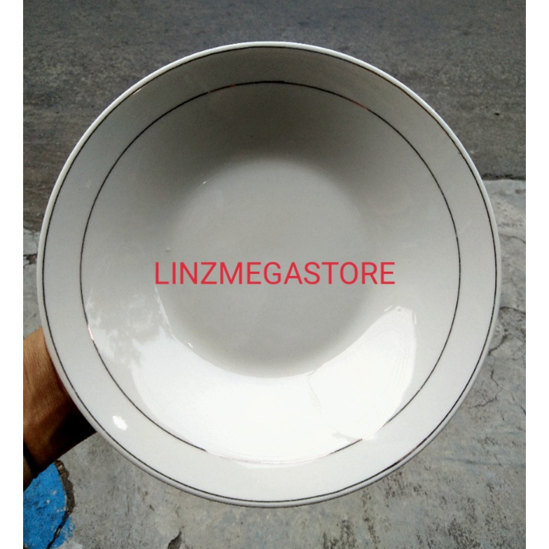 Jual Piring Keramik 8" List Dinasty | Piring Perasmanan 8" | Harga ...