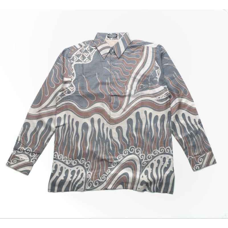 Jual Batik Aris - ENDARU | Kemeja Batik Pria Lengan Panjang | Shopee ...