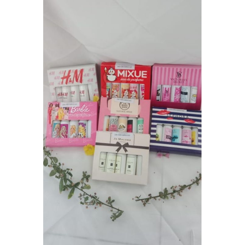 Jual Parfum Branded Isi 5in1 Box Gift Set Travel Size 30ml | Shopee ...