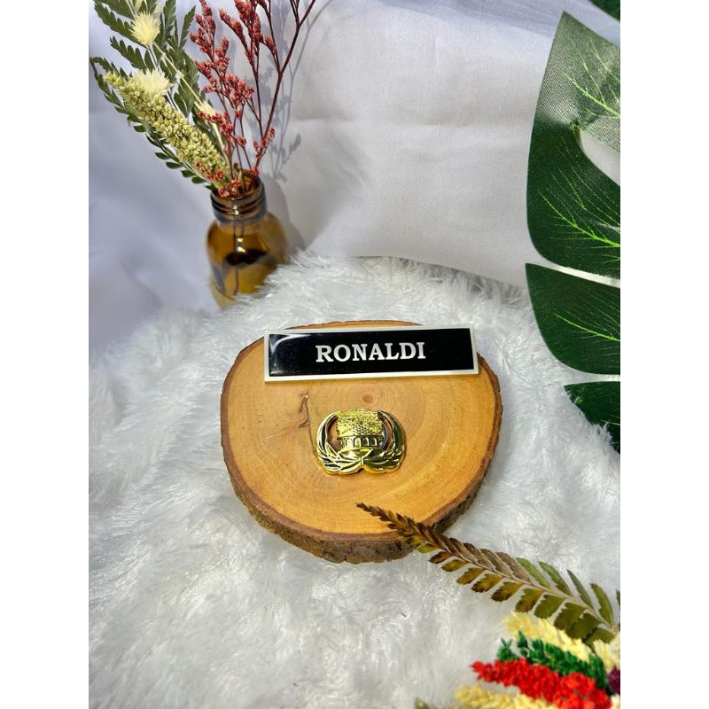 Jual PAKET ASN PPPK NAMETAG + PIN KORPRI NAME TAG KARYAWAN | Shopee ...