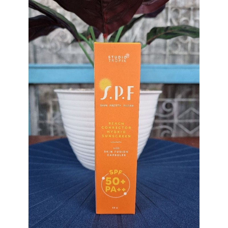 Jual Studio Tropik Sunscreen SPF 50+ PA++ 50 g Peach (exp 06/24 ...