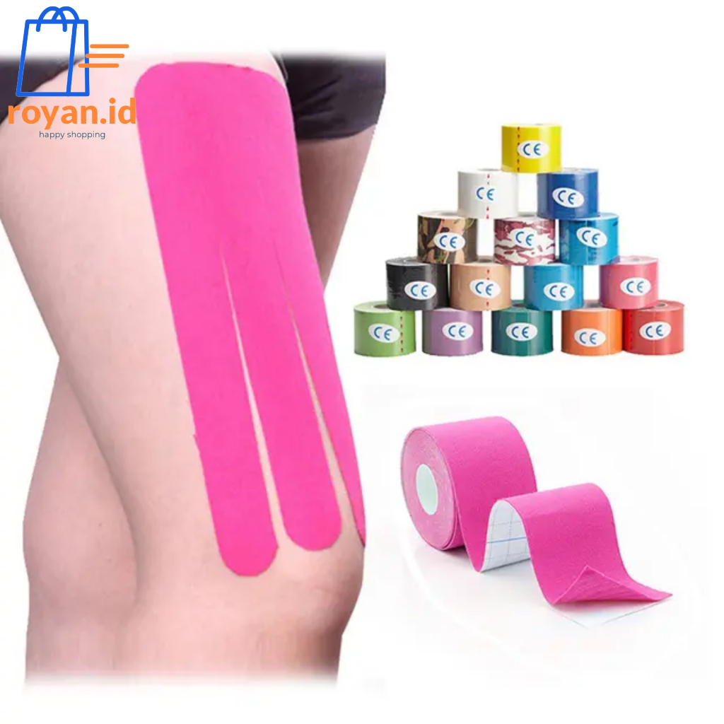 Jual Kinesiology Taping / kinesio Tape / Tapping Otot 5cm × 5m kinesio Therapy | Shopee Indonesia