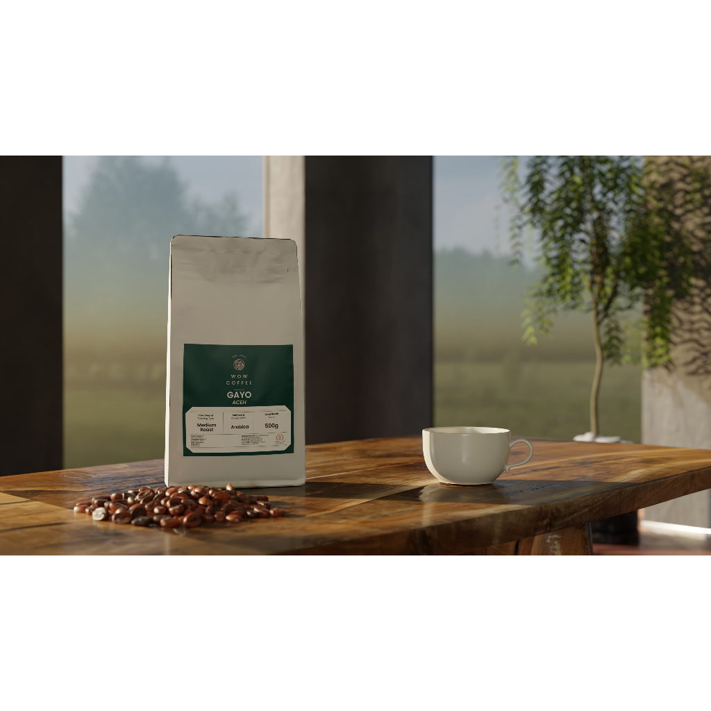 Jual Wow Coffee 500 gr Biji Kopi Premium Arabika Aceh Gayo Coffee Bean ...
