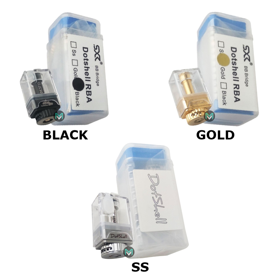 Jual Atomizer Vape Vapor DotShell RBA For Dotmod Dotaio Dot AIO By SXK ...