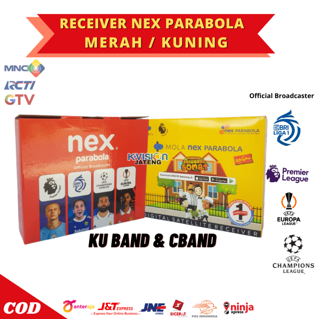 Jual Receiver Nex Parabola Merah/Kuning Open MNC Group Order 5 pcs ...