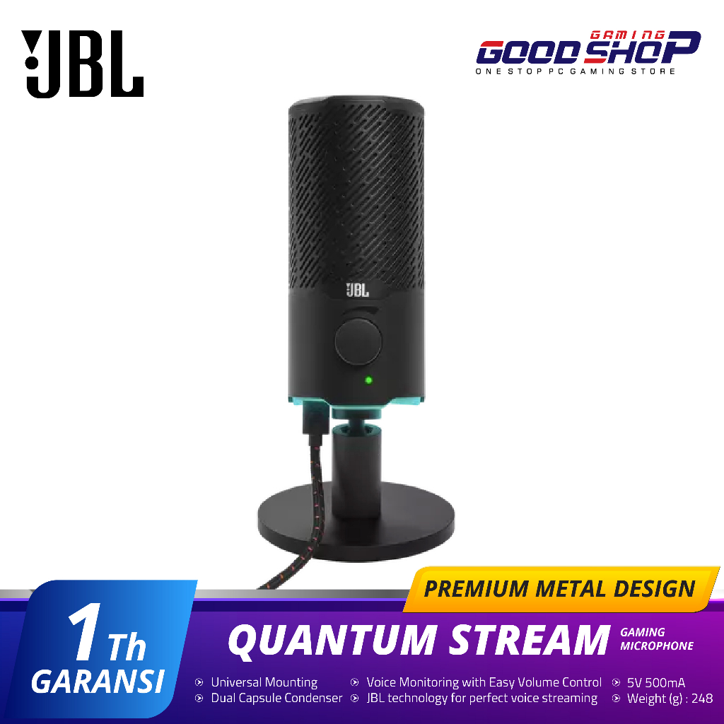 Jual JBL Quantum Stream Microphone | Shopee Indonesia
