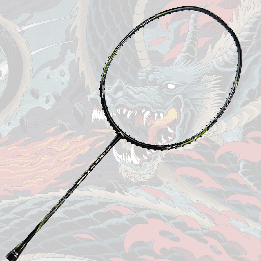 Jual Raket Badminton Li-Ning LiNing 3D Calibar X Combat Black Lime ...