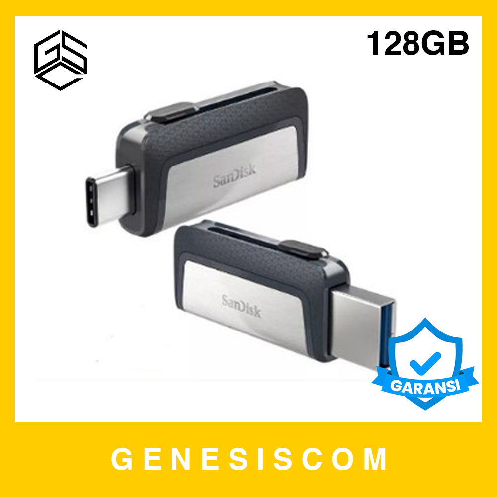 Jual Flashdisk OTG SANDISK 128GB Type C Ultra Dual Drive USB 3.1 Slide ...