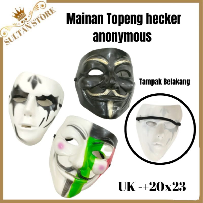 Jual Topeng Joker Hacker Anonymous | Shopee Indonesia