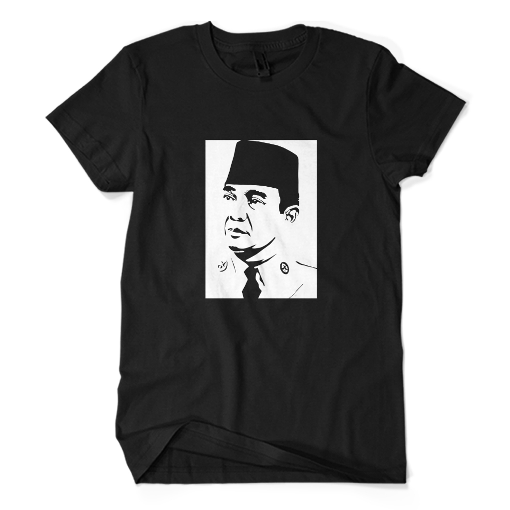 Jual Baju BUNG KARNO - Kaos Siluet Tokoh Pahlawan Indonesia Unisex ... Jual Baju BUNG KARNO - Kaos Siluet Tokoh Pahlawan Indonesia Unisex ...