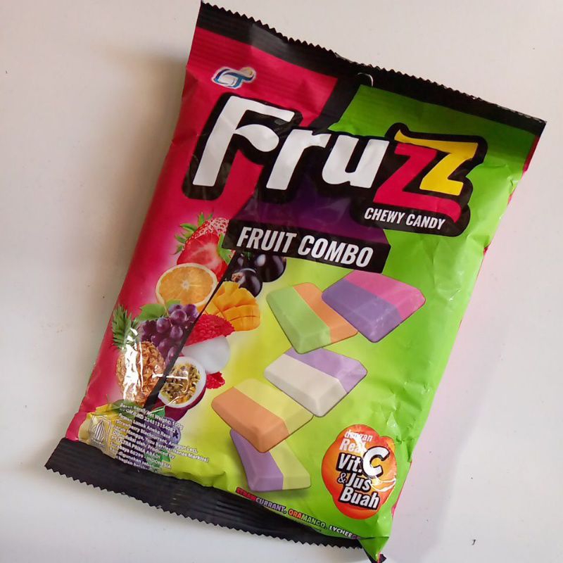 Jual FRUZZ Fruz Permen Chewy Candy Zak 100g | Shopee Indonesia
