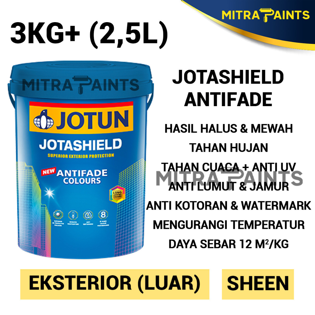 Jual CAT TEMBOK JOTUN INTERIOR EKSTERIOR TENDER BROWN 1916 / COKLAT ...