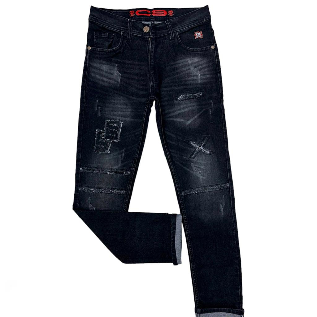 Jual Celana Panjang Jeans New Skiny/Celana Panjang Jeans Pria Robek ...