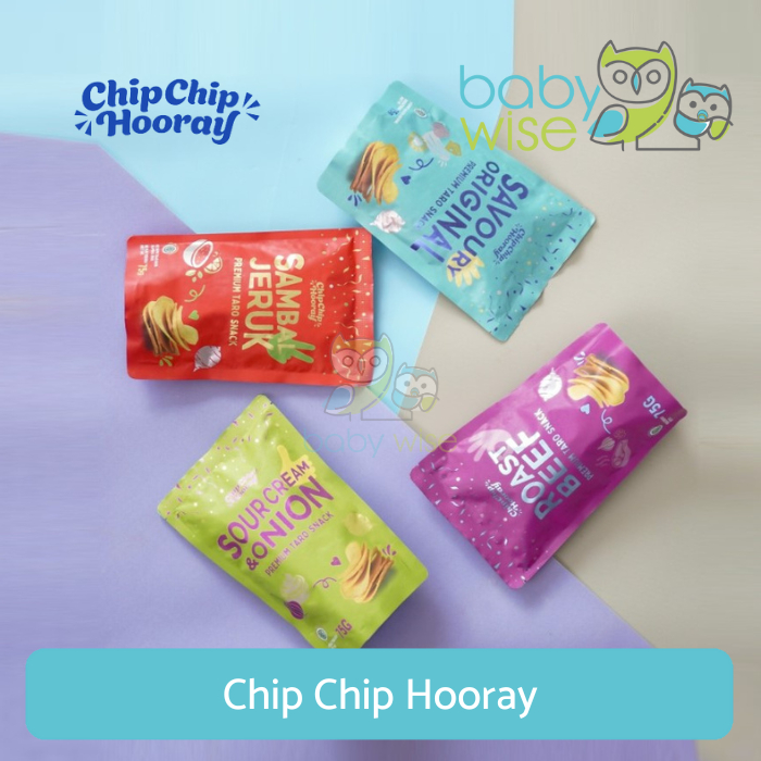 Jual Chip Chip Hooray - Keripik Talas Snack Diet Premium Cemilan Taro ...
