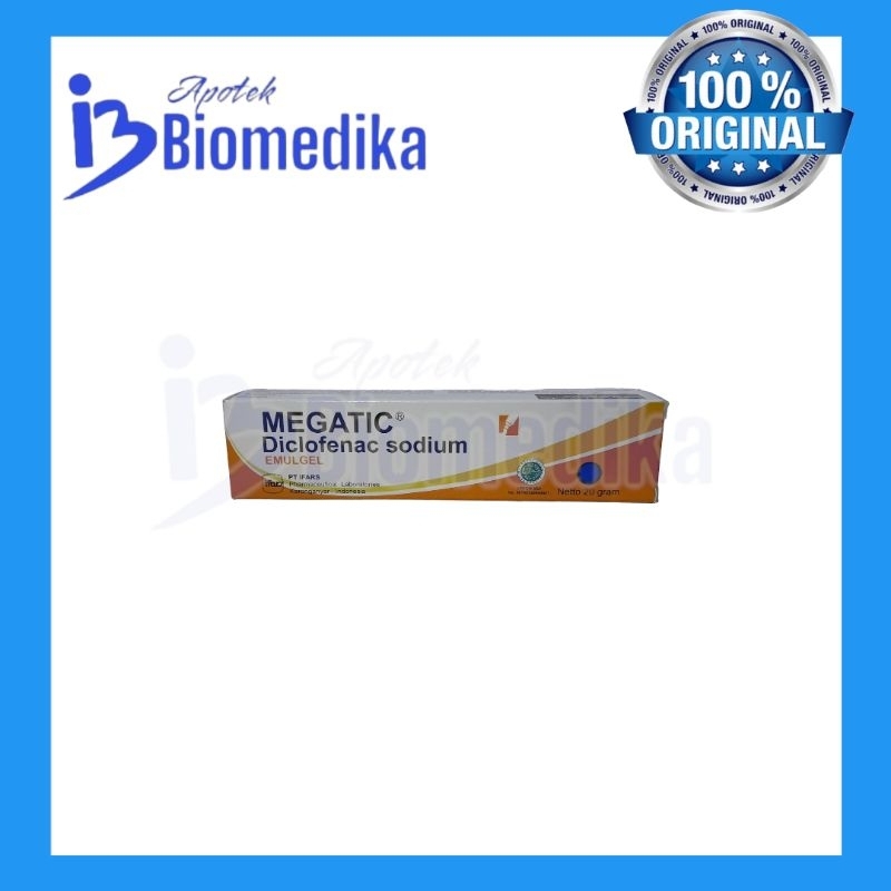 Jual MEGATIC GEL 20 GR Anti nyeri | Shopee Indonesia