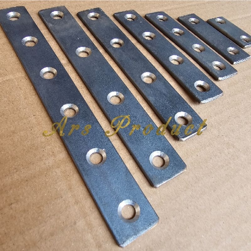 Jual Ars Plat Besi Lurus Lubang Verseng Tebal 3mm Murah Connector ...