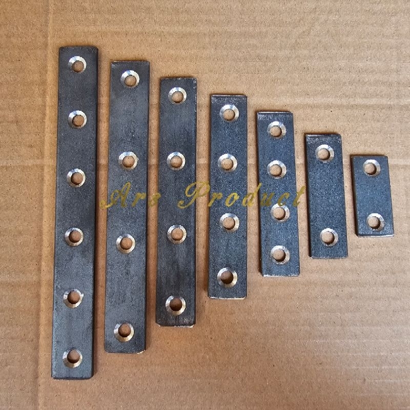 Jual Ars Plat Besi Lurus Lubang Verseng Tebal 3mm Murah Connector ...