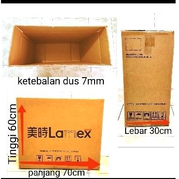 Jual kardus bekas besar 70cmx30cmx60cm | Shopee Indonesia