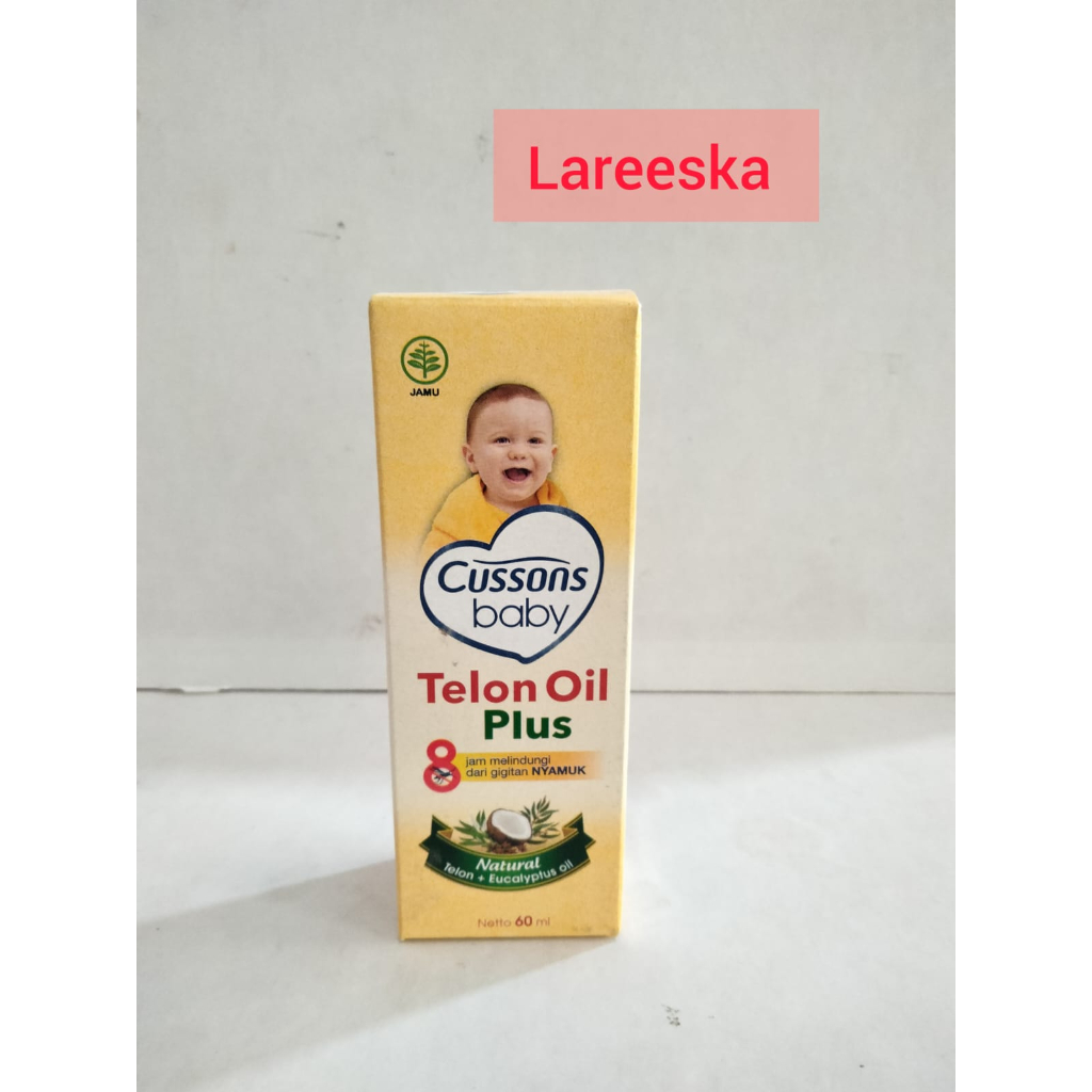 Jual Lareeska cusson baby telon oil plus | Shopee Indonesia