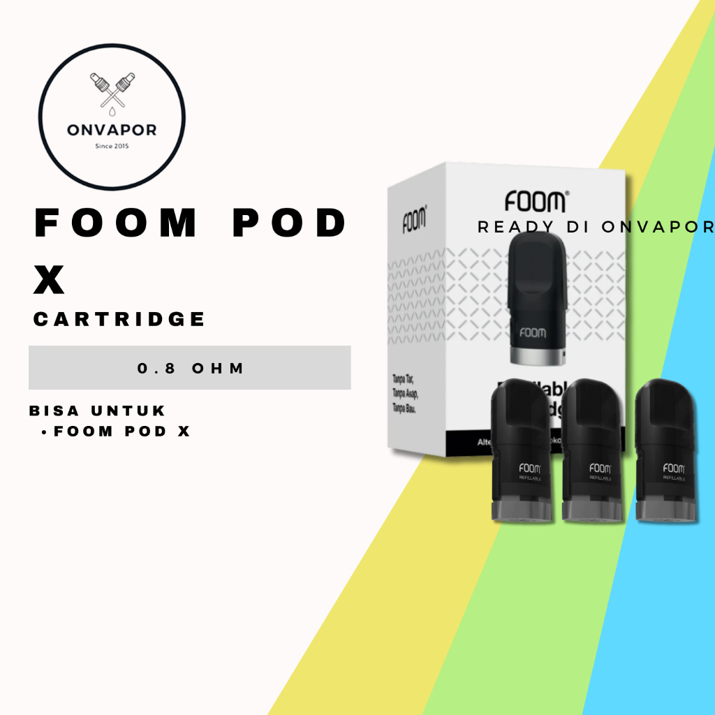 Jual Foom Pod X Cartridge Authentik | Shopee Indonesia