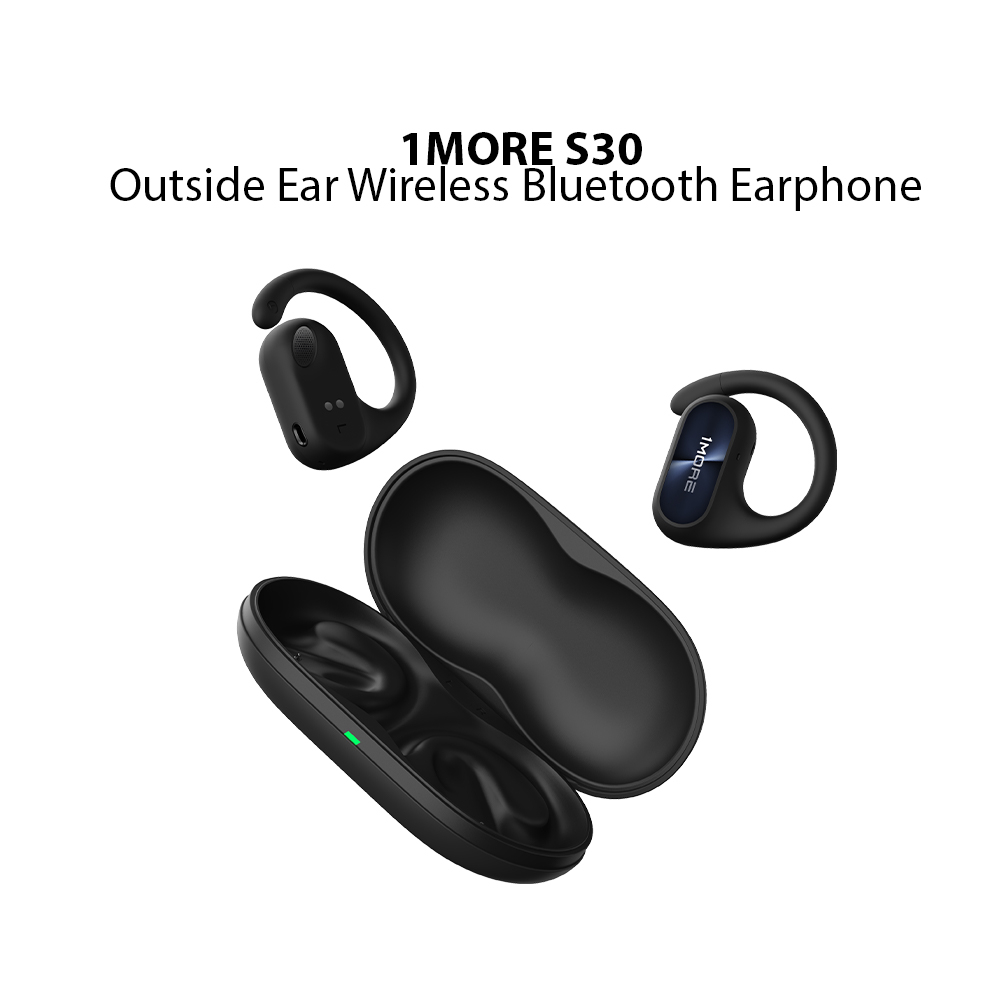 Jual 1More S30 Outside Ear Wireless | IPX7 | Fast Charging| Long Battery Life Bluetooth Earphone ...