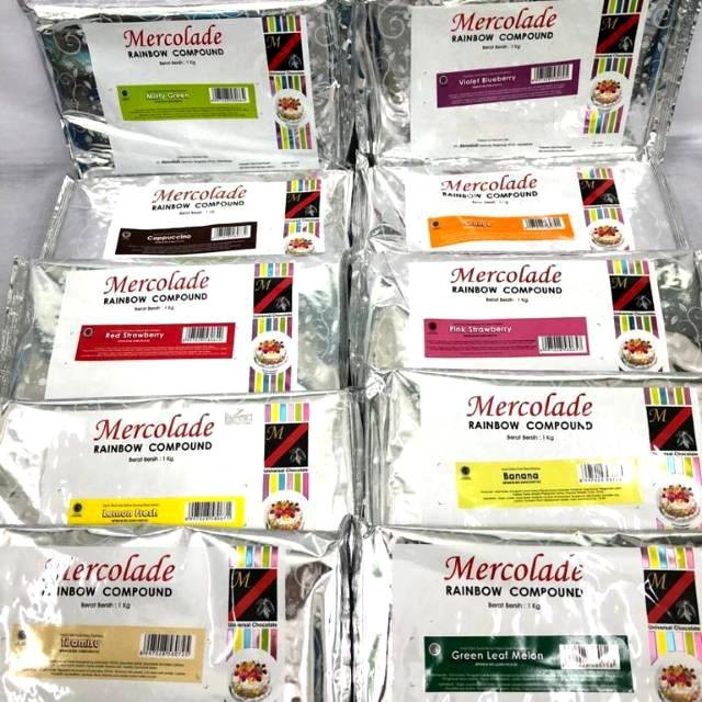 Jual mercolade . ELMER coklat warna kemasan 1kg cokelat aneka rasa ...