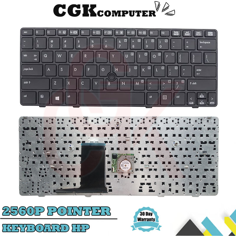 Jual Keyboard Laptop HP Elitebook 2560 2560P 2570P with Pointer ...