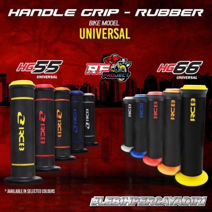 Jual HANDGRIP HANDPAD RCB bulu HG 66 & HG 55 Warna Black Blue Red Grey ...