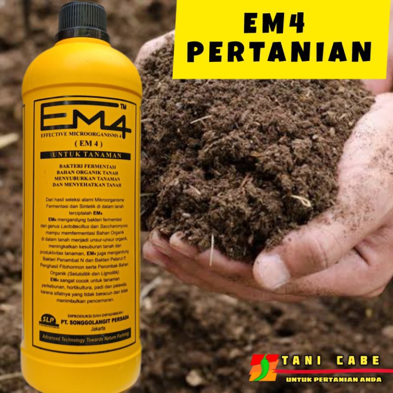 Jual EM4 PERTANIAN UNTUK FERMENTASI PERTANIAN 1LITER | Shopee Indonesia