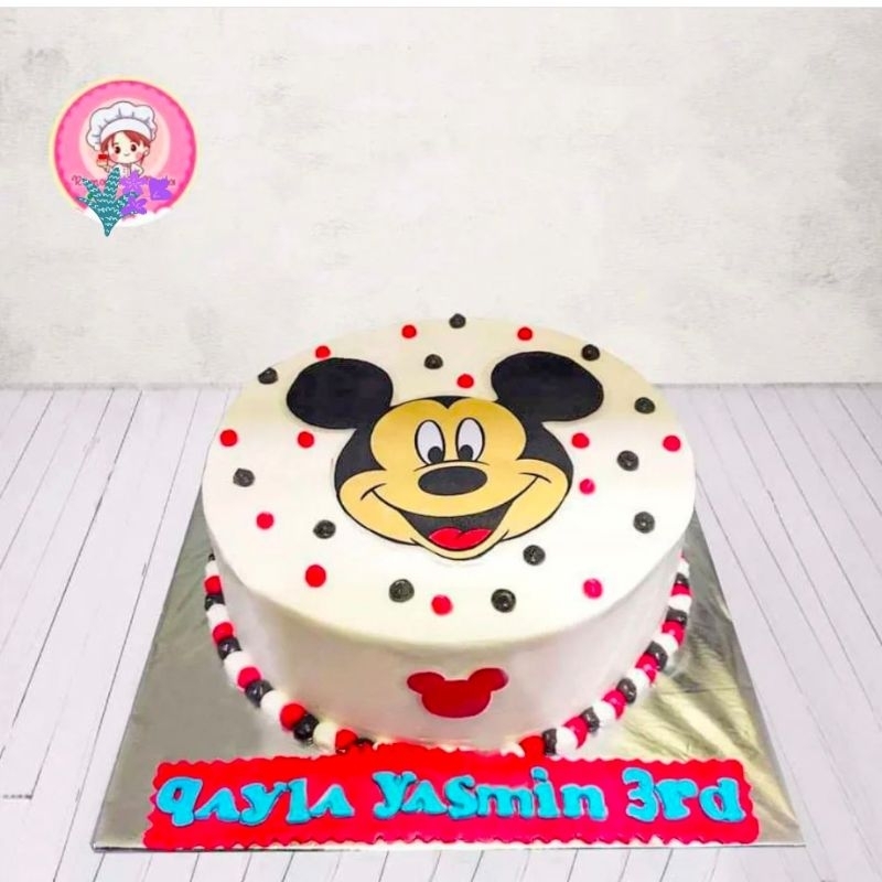 Jual Kue Ultah Simpel Nama Fondant, Kue Ulang Tahun Anak, Kue Tart Anak ...