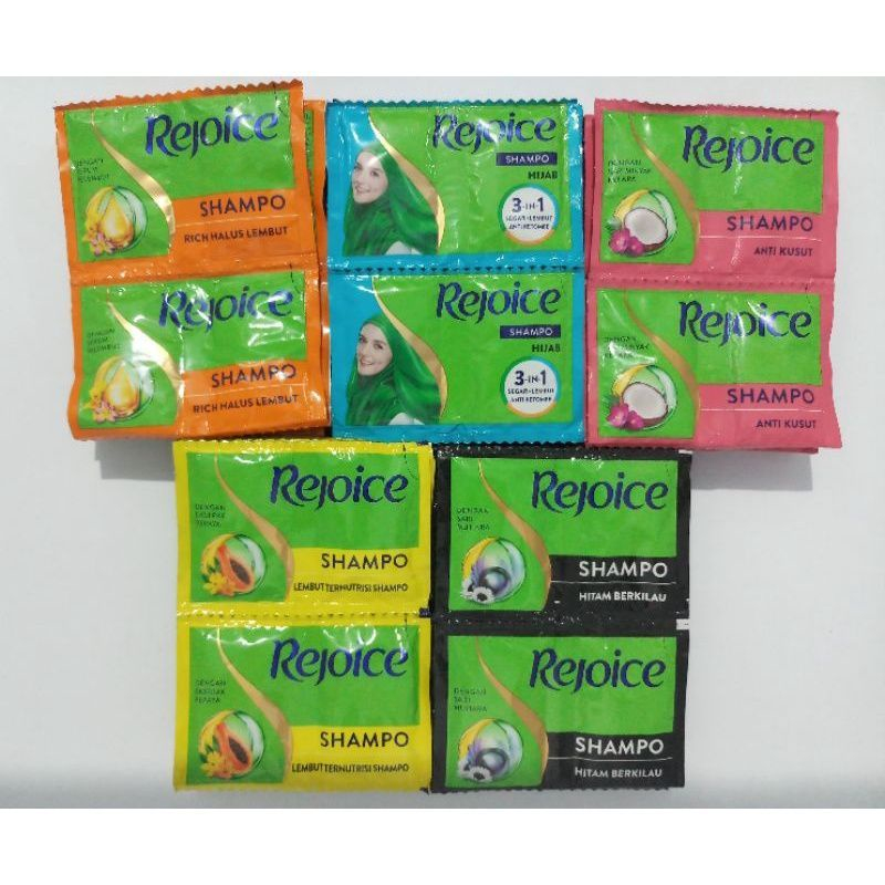 Jual Sampo Rejoice Renceng 24 Sachet Varian Random | Shopee Indonesia