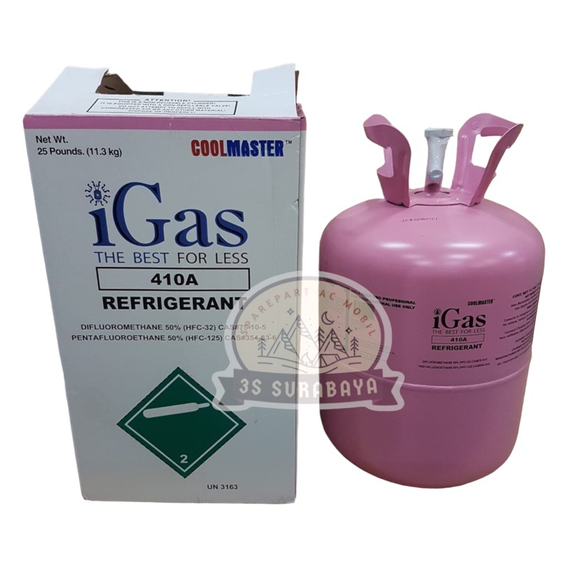 Jual Freon R410A 11.3 Kg iGas R 410A R 410 A Tabung Besar | Shopee Indonesia